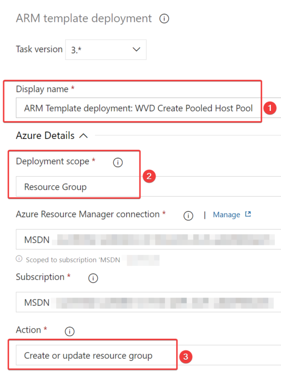 Windows Virtual Desktop with ARM and Azure DevOps
